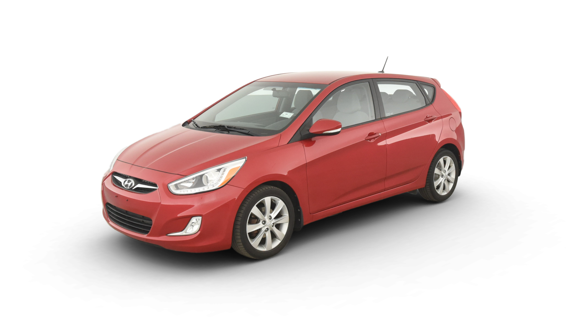 Accent car red colour store
